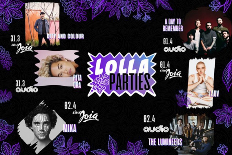 LOLLAPALOOZA BRASIL 2020 CONFIRMA MAIS CINCO LOLLA PARTIES EM SÃO PAULO