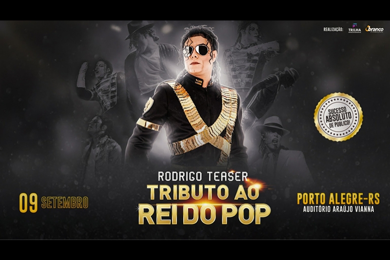 AUDITÓRIO ARAÚJO VIANNA APRESENTA RODRIGO TEASER - TRIBUTO AO REI DO POP