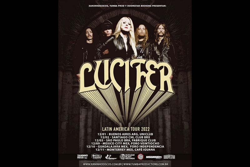 Lucifer Sensação Do Heavy Rock Europeu Faz Sua Primeira Turnê Pela
